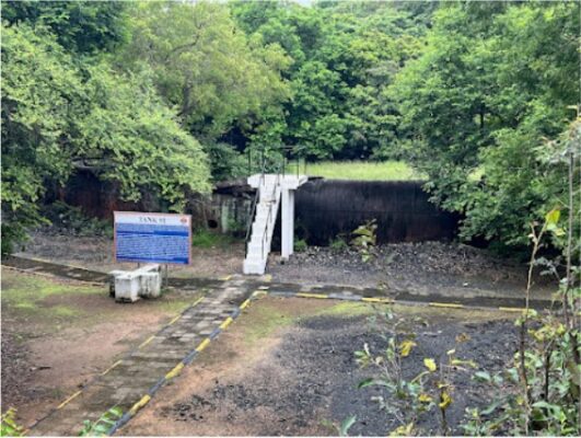 Trincomalee Oil Tank Farm - Down Memory Lane to April 1942