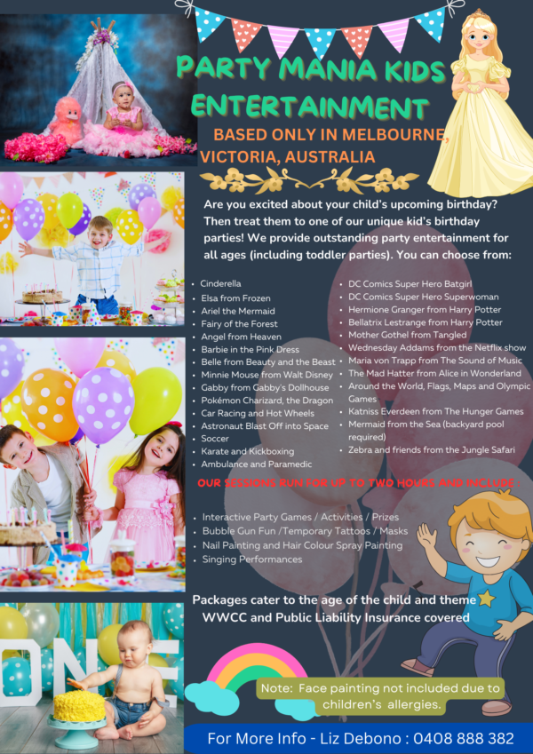 PARTY MANIA KIDS ENTERTAINMENT - eLanka