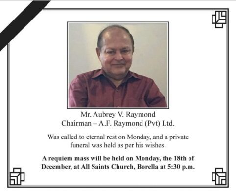 OBITUARY - Vale Arthur Raymond